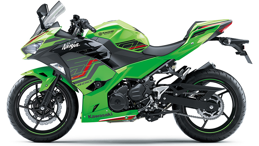 Ninja 400 SE : Lime Green / Ebony (SE) (2023)