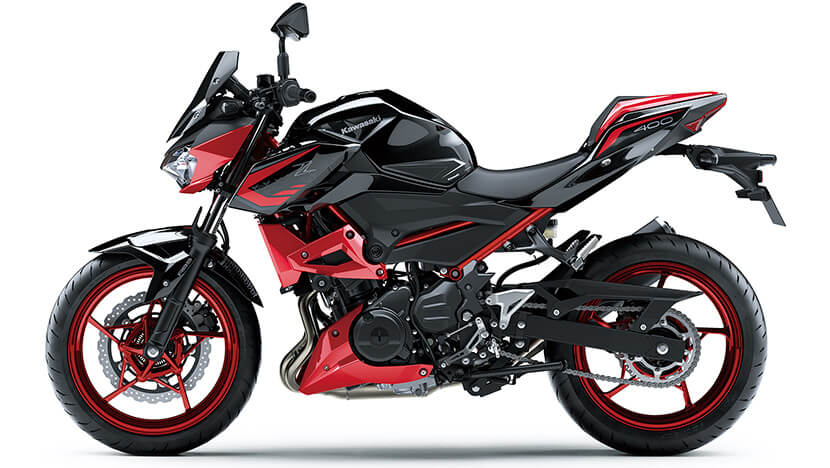 Z400 LIGHTWEIGHT 400CC SUPERNAKED WITH CLASS-LEADING POWER